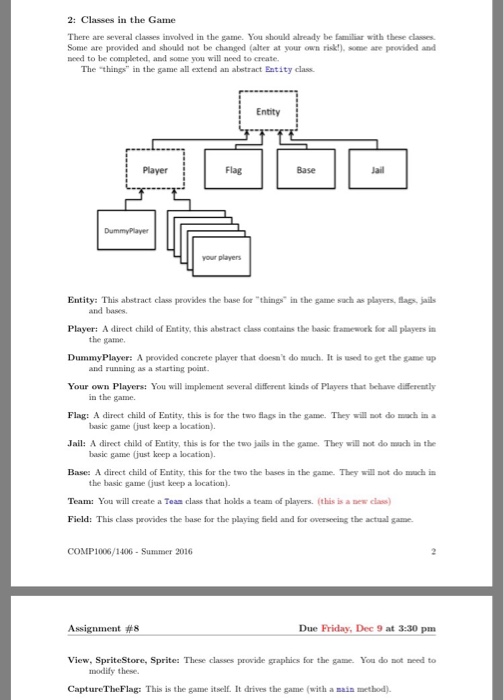 Capture the Flag Capture the Flag In this assignment | Chegg.com