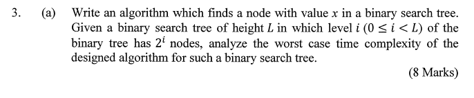 Solved Write An Algorithm Which Computes The Sum Of Values 1188