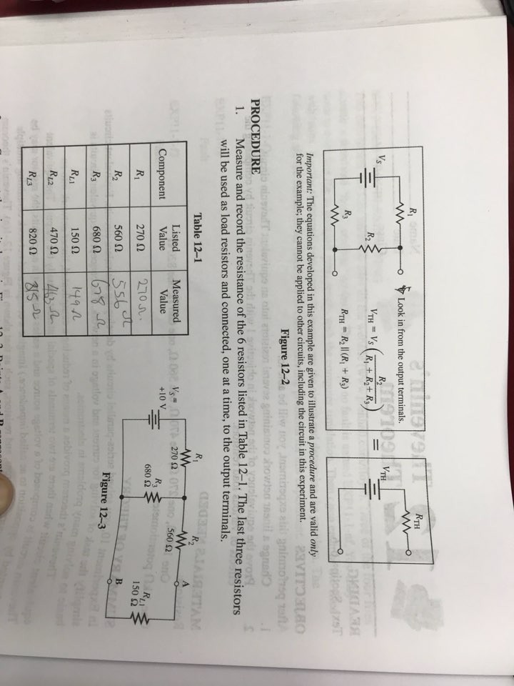 Solved RTH Look in from the output terminals TH vTH = | Chegg.com