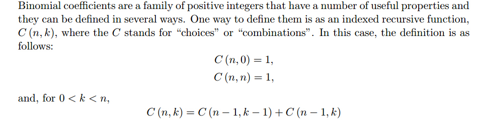 (a) Show that, if we don?t use memoization, and n is | Chegg.com