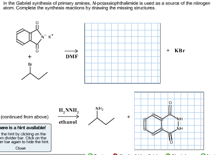 In The Gabriel Synthesis Of Primary Amines