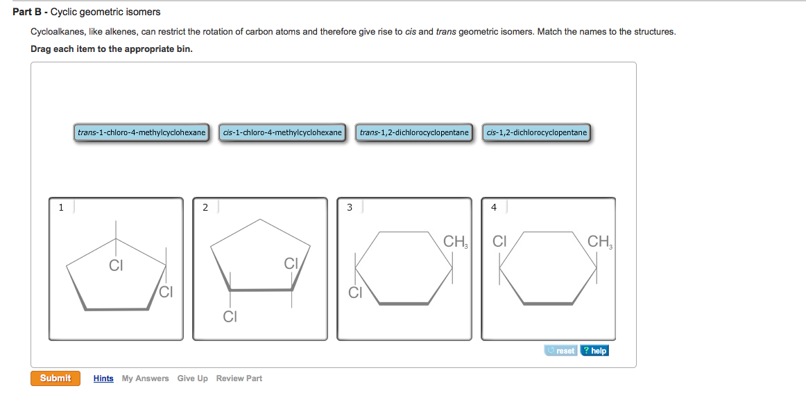 Solved Stereoisomers In general, two atoms joined by a | Chegg.com