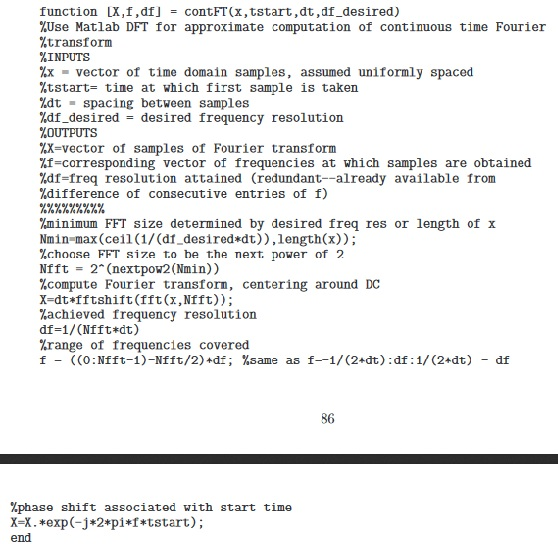 Matlab Problem Just Require Code For Testing No