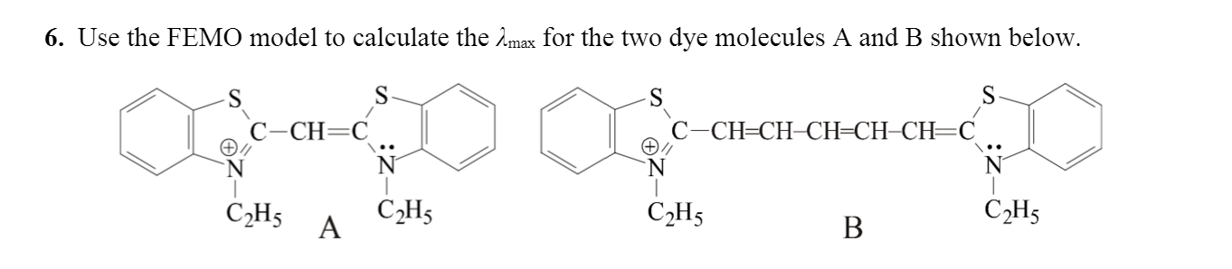 Solved Use the FEMO model to calculate the ?max for the | Chegg.com