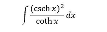 Solved (cschx)2 coth x | Chegg.com