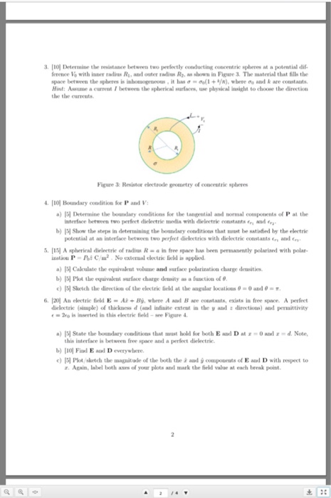 Solved Determine the resistance between two perfectly | Chegg.com