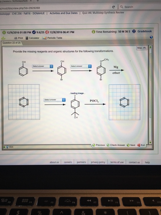 Solved Provide the missing reagents and organic structures | Chegg.com
