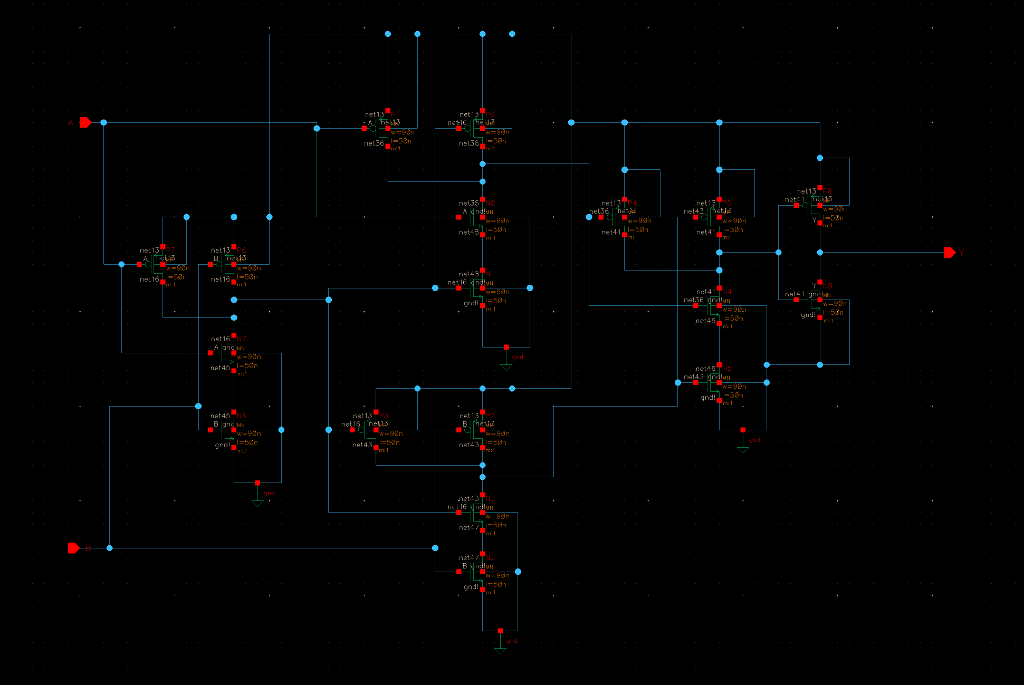 Solved Assignment is to create an XNOR gate using only NAND | Chegg.com