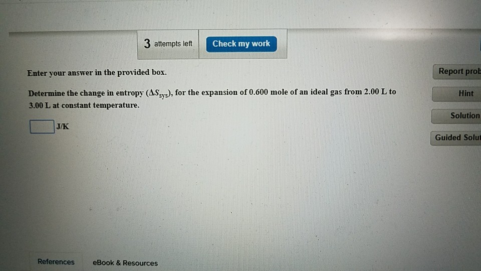 Solved 3 attempts left Check my work Enter your answer in | Chegg.com