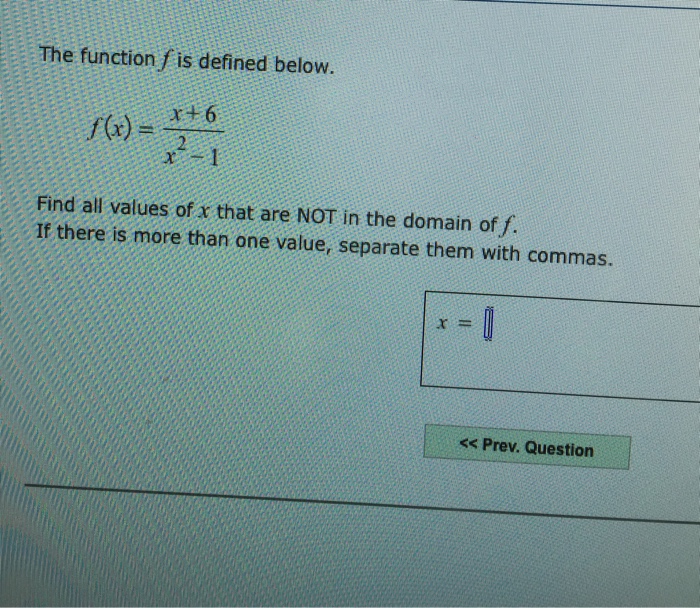 Solved The function f is defined below. f(x) = x + 6/x^2 - | Chegg.com