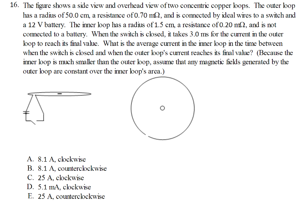 Solved The figure shows a side view and overhead view of two | Chegg.com