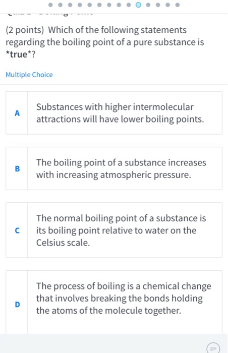 Solved Which of the following statements regarding the | Chegg.com
