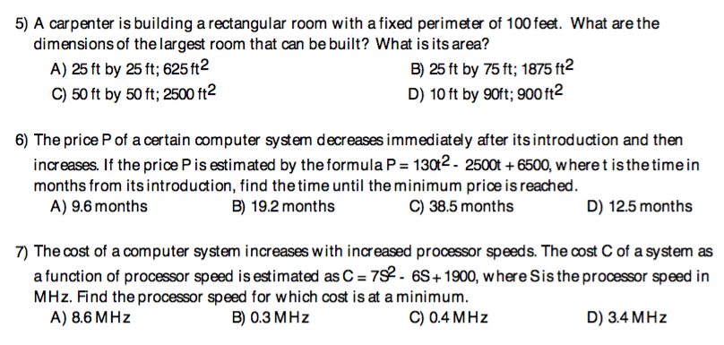 Solved A carpenter is building a rectangular room with a | Chegg.com