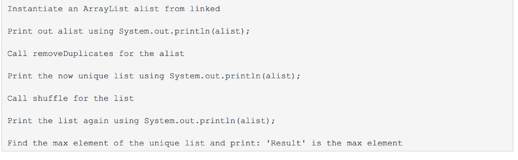 Solved Explore Use Of Comparable Interface Use Collections