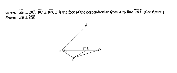 Solved Given: bar AB perpendicular to bar BC, bar BC | Chegg.com