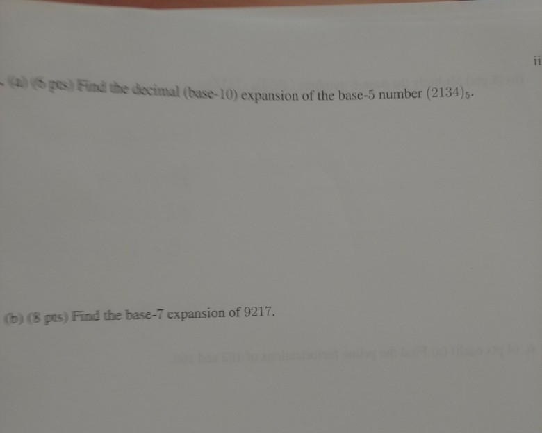 Solved a 6 ges Find the decimal (base-10) expansion of the | Chegg.com