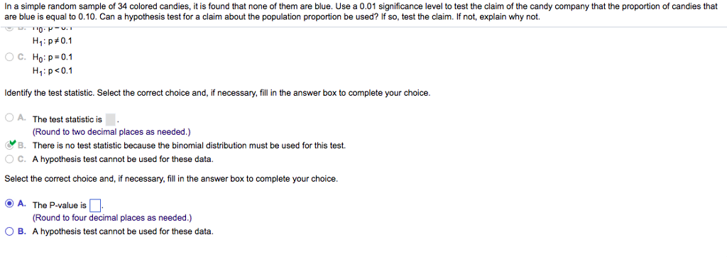 Solved In a simple random sample of 34 colored candies, it | Chegg.com