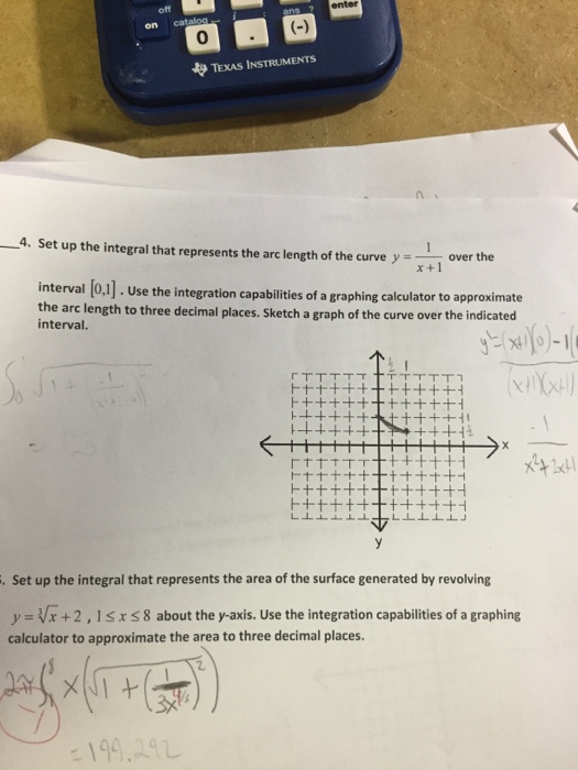 Solved Set up the integral that represents the arc length of | Chegg.com