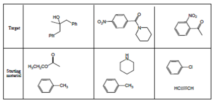 Solved Design an efficient synthesis of each of the | Chegg.com