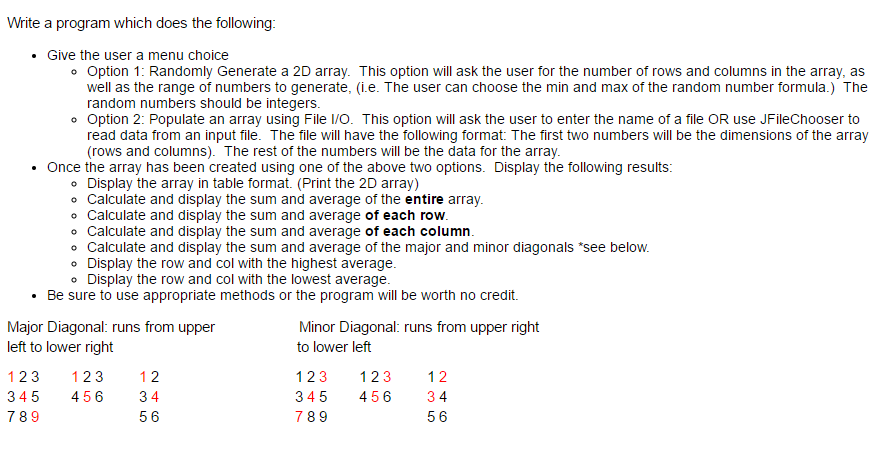 Solved Write a program which does the following: Give the | Chegg.com