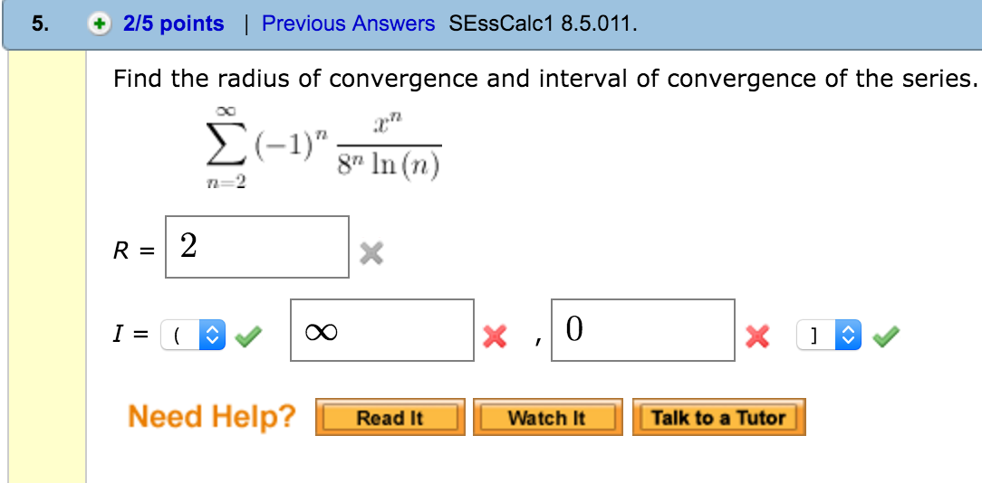 Solved Find the radius of convergence and interval of | Chegg.com
