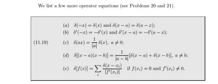 Verify the operator equations in (11.19) not done in | Chegg.com
