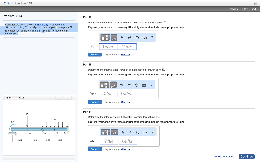 Solved HW 10 Problem 7.13 x previous 4 of 7 next Problem | Chegg.com