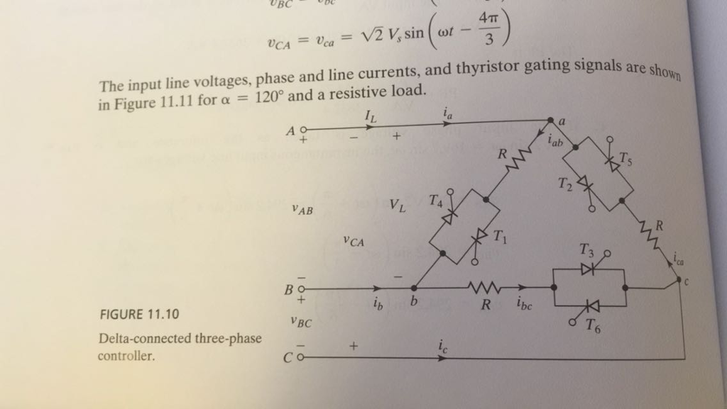 4. A three-phase AC voltage controller (see FIGURE | Chegg.com