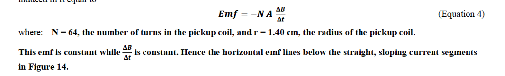 Solved Calculate the theoretical emf from Equation 4. (one | Chegg.com