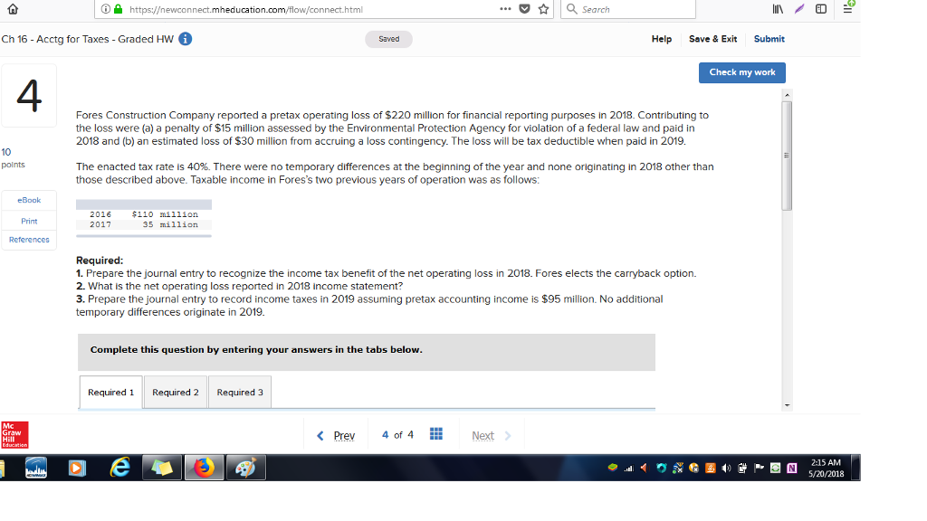 Solved | ? https://newconnect.mhea | Chegg.com
