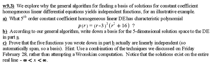 Solved We explore why the general algorithm for finding a | Chegg.com