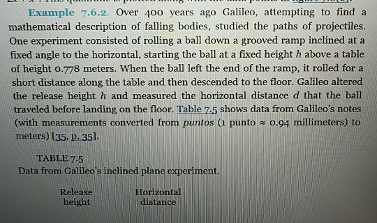 Solved 15. In the inclined plane experiment of Galileo, | Chegg.com