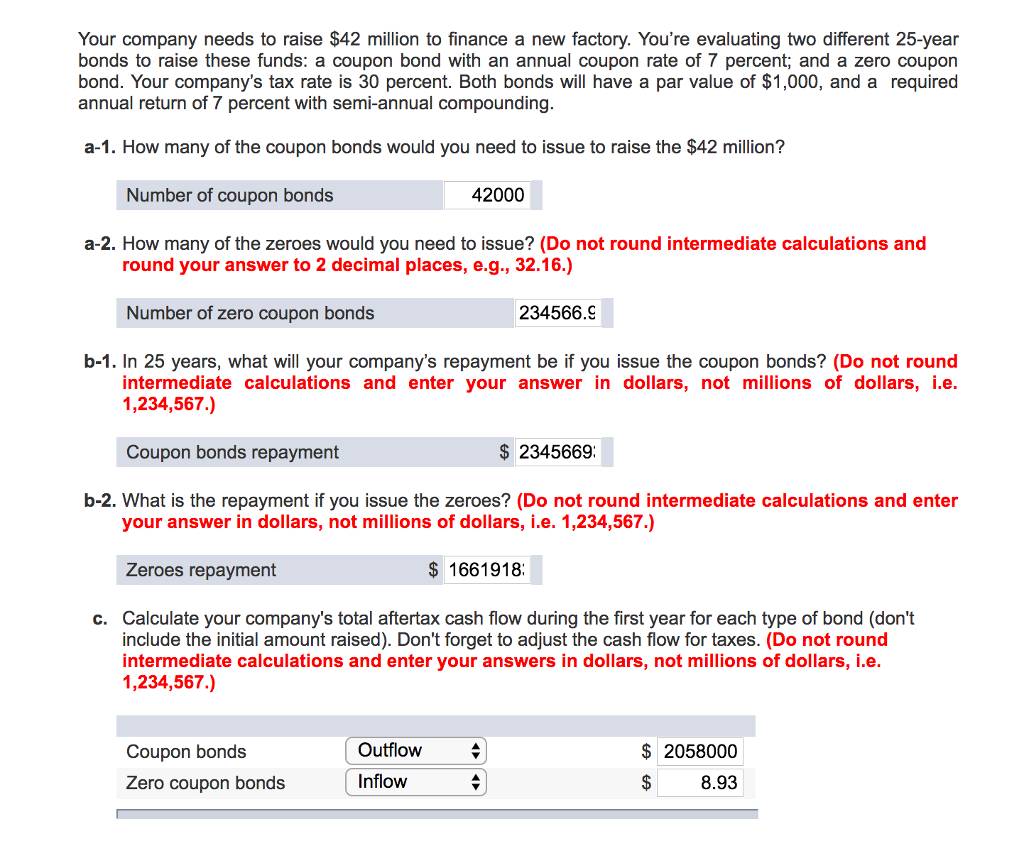 Solved Your company needs to raise $42 million to finance a | Chegg.com