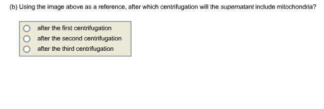 Solved A diagram of cell fractionation is shown (a) Label | Chegg.com