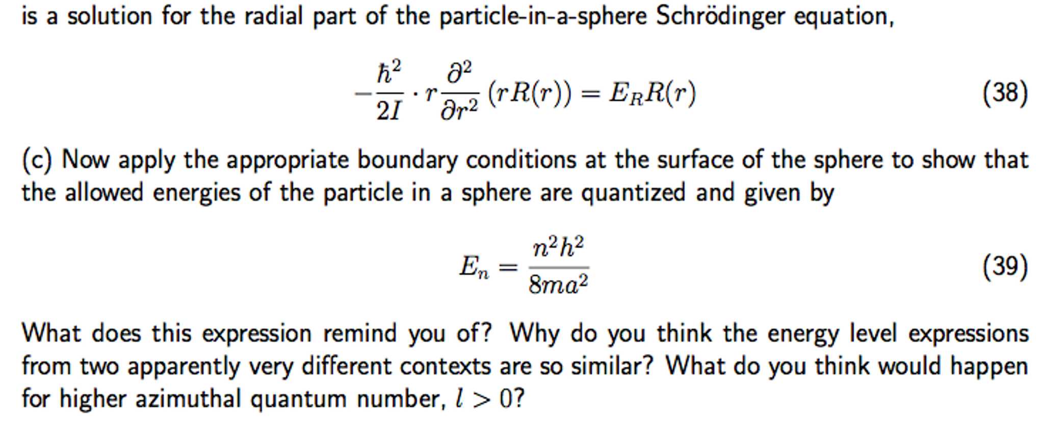 Solved Suppose Instead Of Confining Motion To The Surface Of