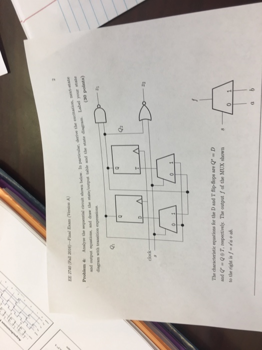 Solved Analyze the sequential circuit shown below. In | Chegg.com