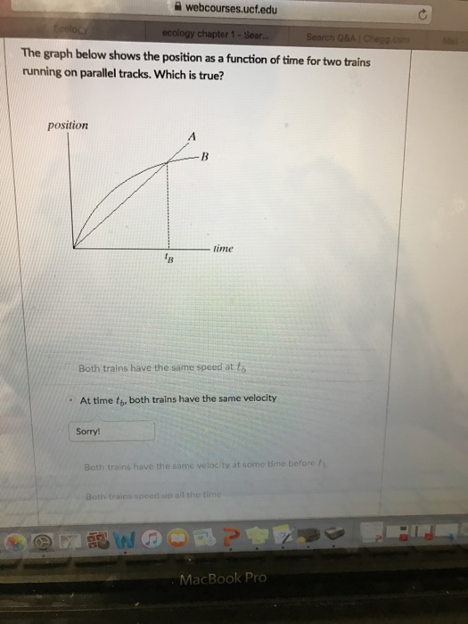 Solved The graph below shows the position as a function of | Chegg.com