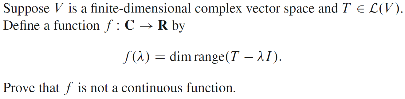 Solved Suppose V is a finite-dimensional complex vector | Chegg.com