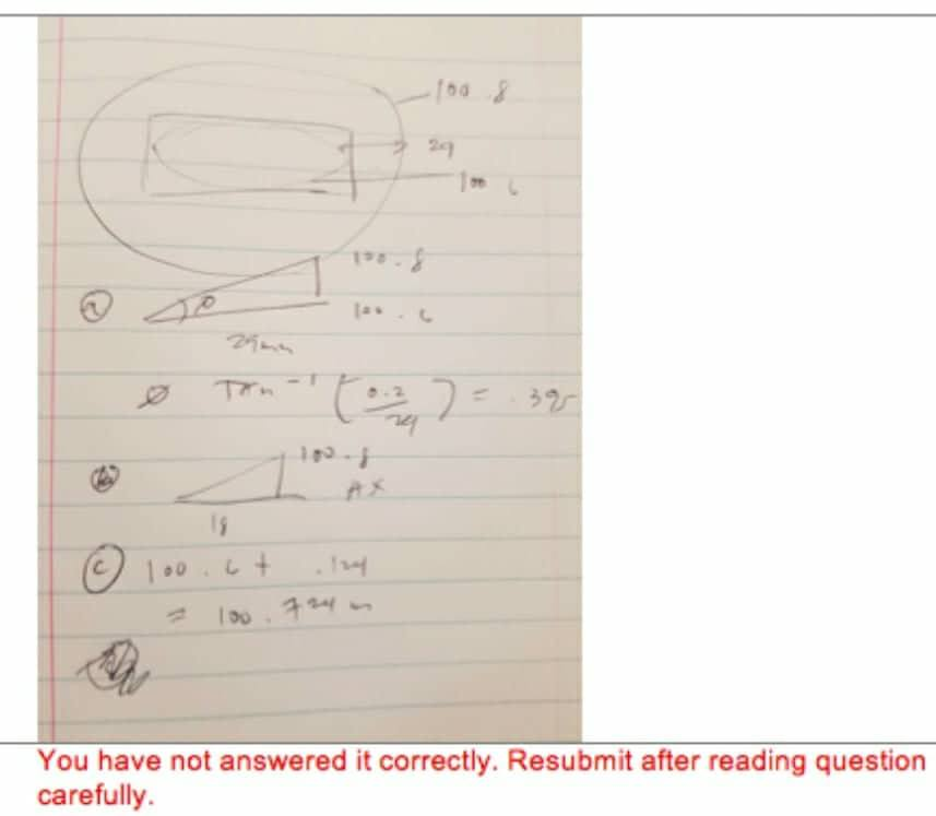 While conducting a detail survey using the GRID | Chegg.com