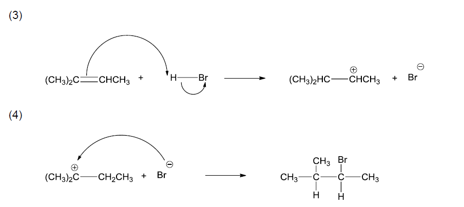 Solved 12. Consider the following reaction: CH2 H CH3C CCH3 | Chegg.com