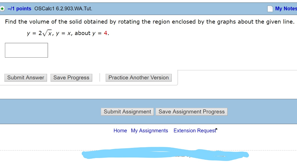 Solved -/1 points OSCalc1 6.2.903.WA. Tut My Notes + Find | Chegg.com Solved -/1 points OSCalc1 6.2.903.WA. Tut My Notes + Find | Chegg.com