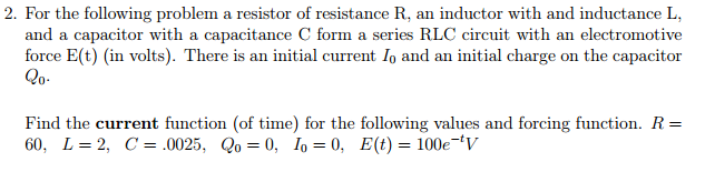 Solved For the following problem a resistor of resistance R. | Chegg.com