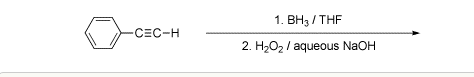 Solved 1. BH3/THF CEC-H 2. H202/ aqueous NaOH | Chegg.com