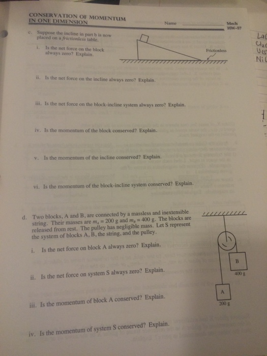 A firecracker is at rest on a frictionless horizontal | Chegg.com