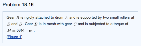 Solved Determine the angular velocity of the drum after C | Chegg.com