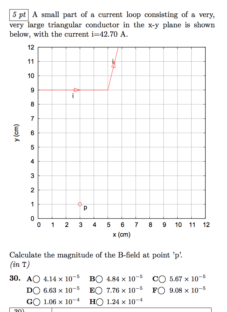 Solved A small part of a current loop consisting of a very, | Chegg.com