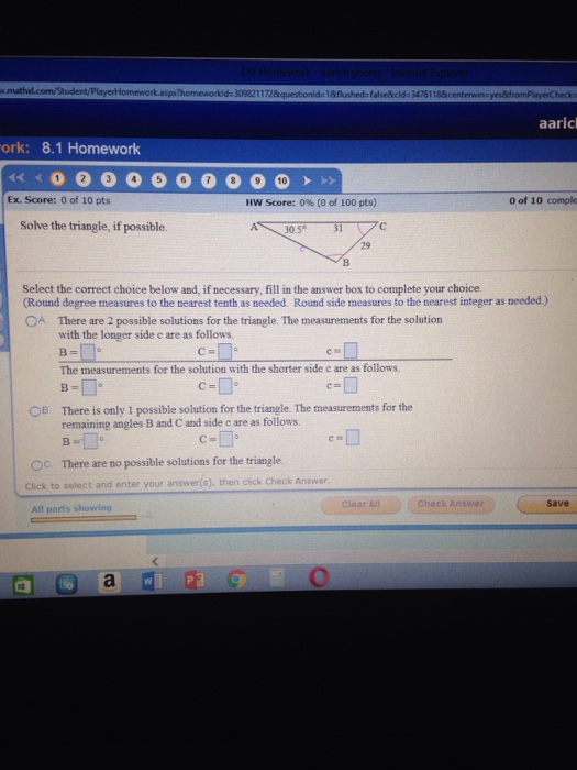 Solved Select the correct choice below and, if necessary, | Chegg.com