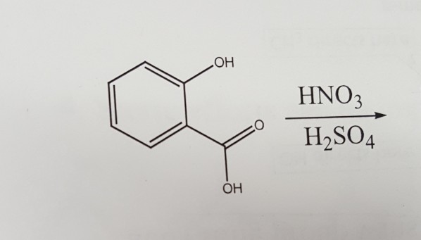 Solved OH HNO3 H2SO4 OH | Chegg.com