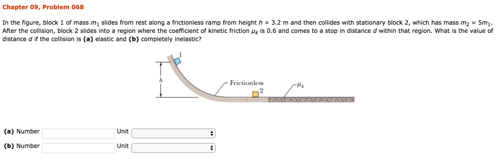 Solved Chapter 09, Problem 068 In the figure, block 1 of | Chegg.com