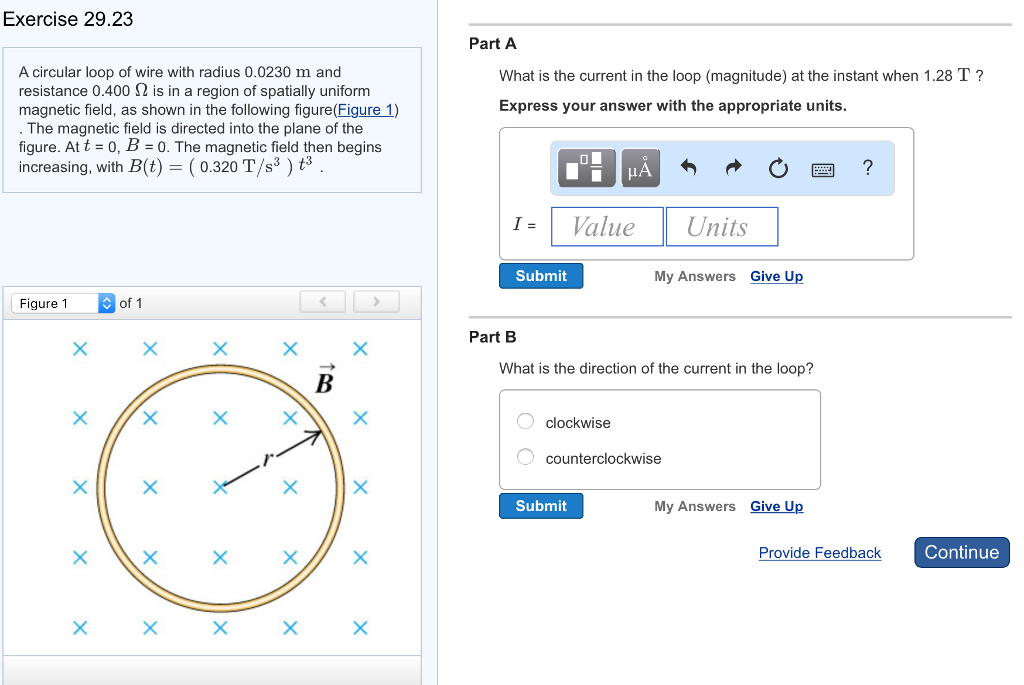 Solved A circular loop of wire with radius 0.0230 m and | Chegg.com